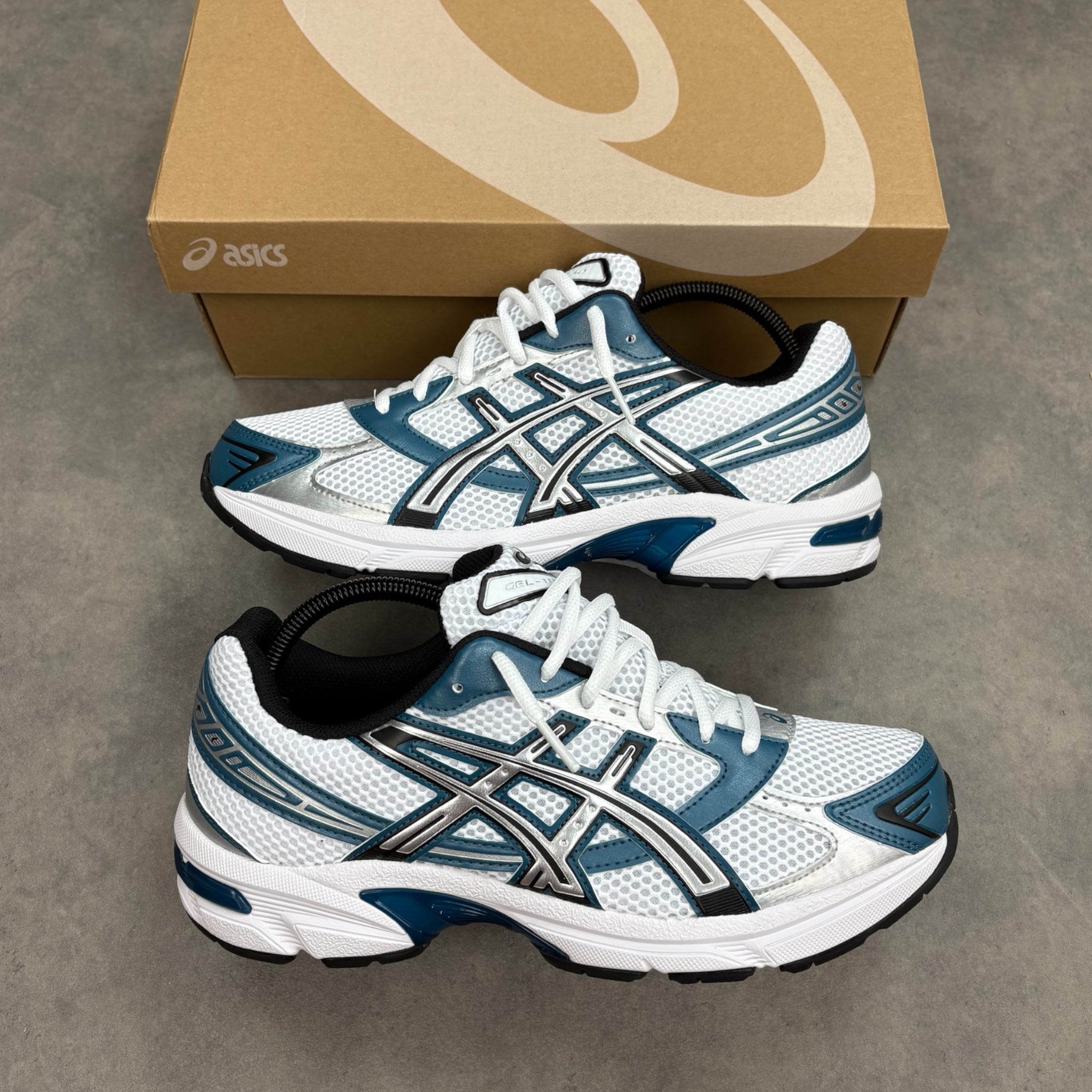 Asics Gel 1130 White Restful Teal – Pristine Fits