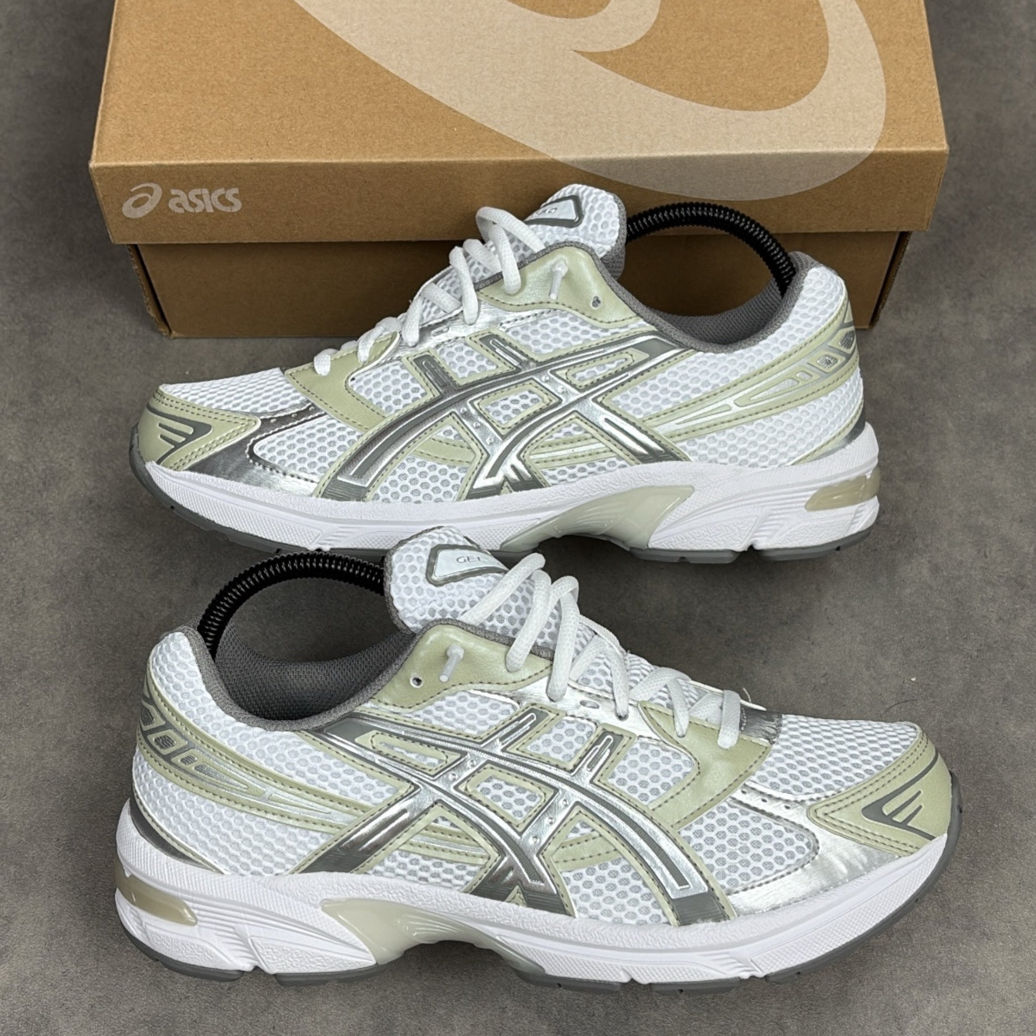 Asics Gel 1130 White Dried Leaf Green (W) – Pristine Fits