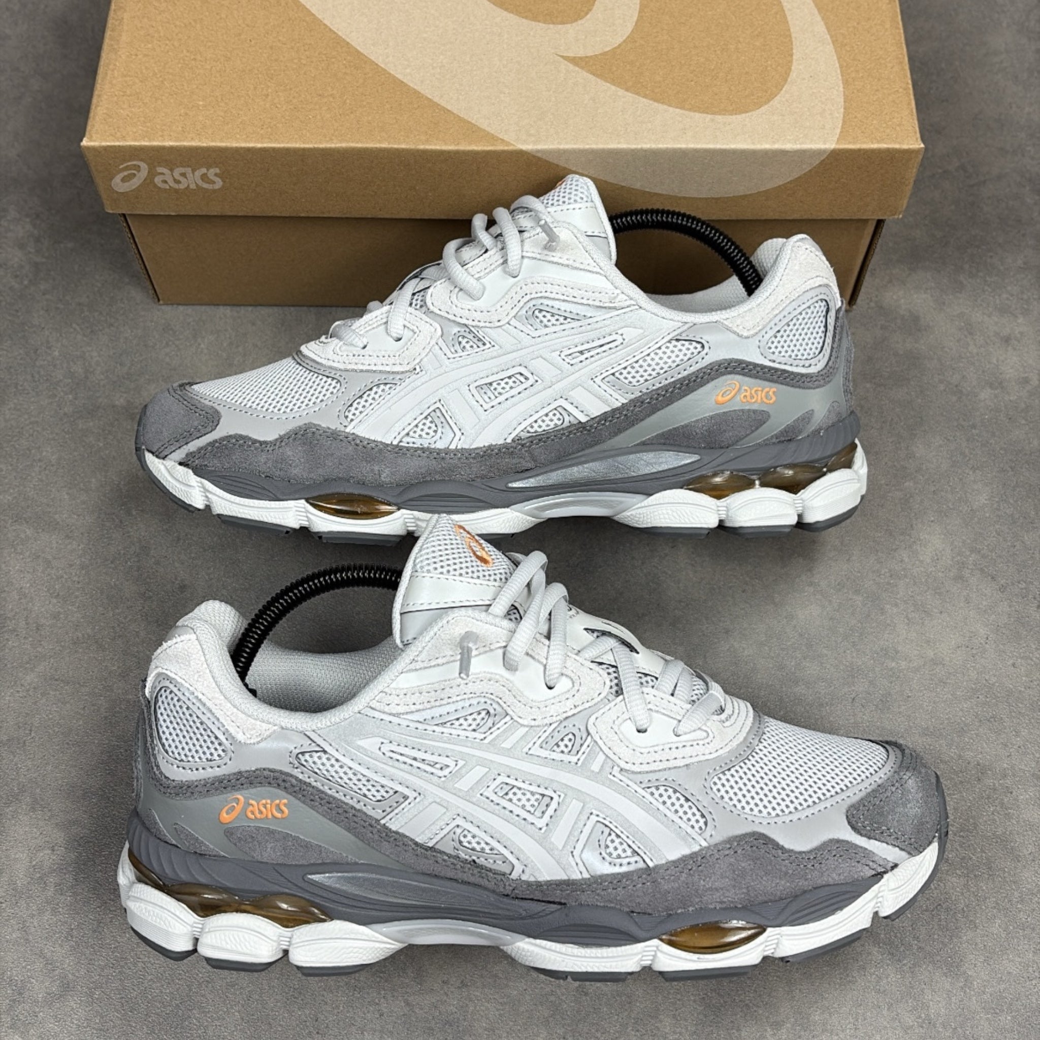 Asics Gel NYC Cloud Grey Cement Grey – Pristine Fits