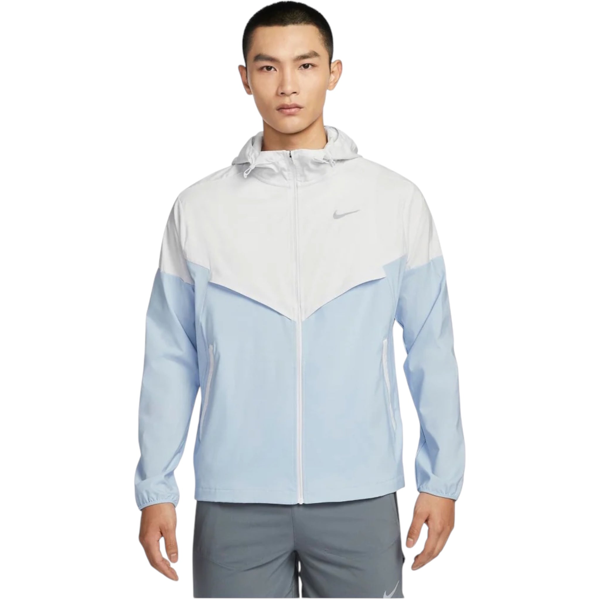Nike UV Repel Windrunner Jacket Light Armoury Blue – Pristine Fits