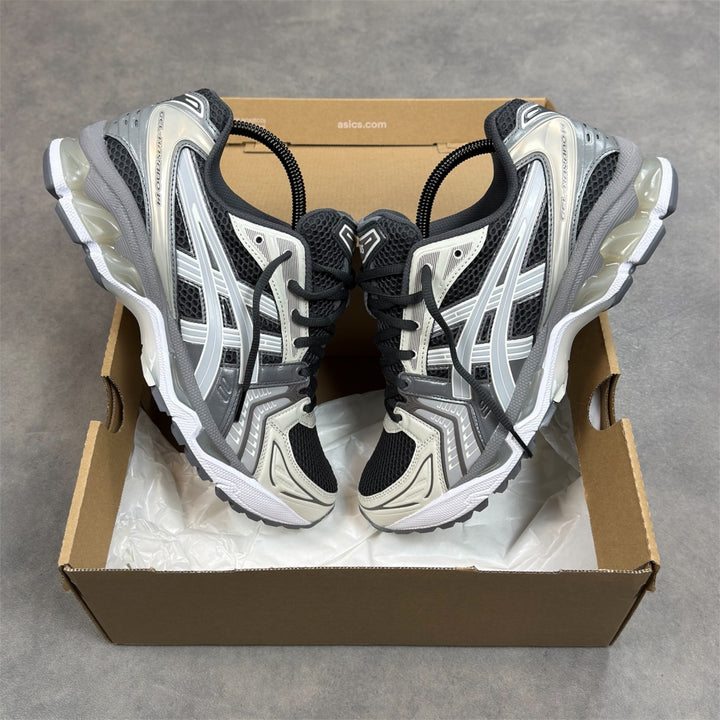 Asics Kayano 14 Obsidian Cement Grey – Pristine Fits